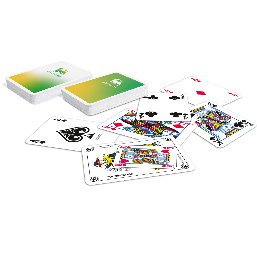 Mazzo di carte UNO™ Pocket e mazzo di carte da Ramino – Gioca Insieme